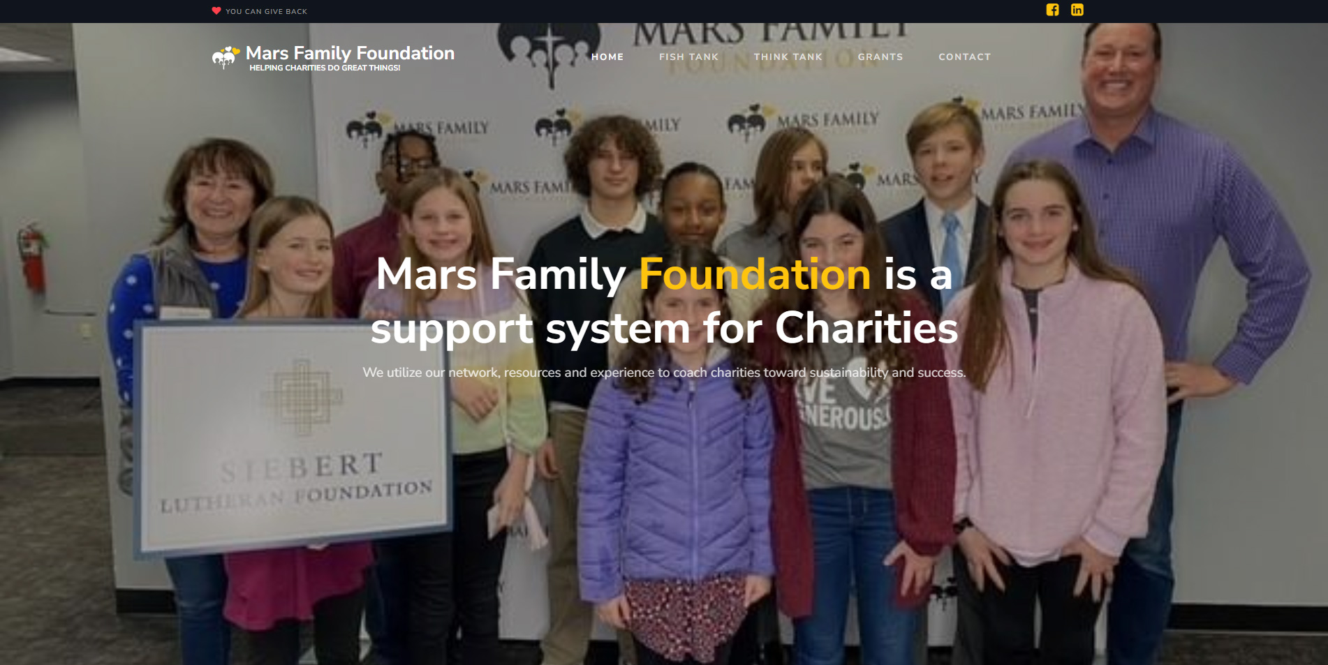 Mars Family Foundation - Helping charities do great things!